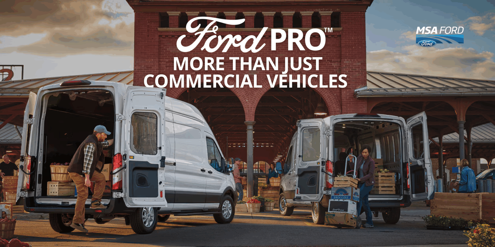 Ford Pro™ Is More Than Just Commercial Vehicles | MSA Ford Sales